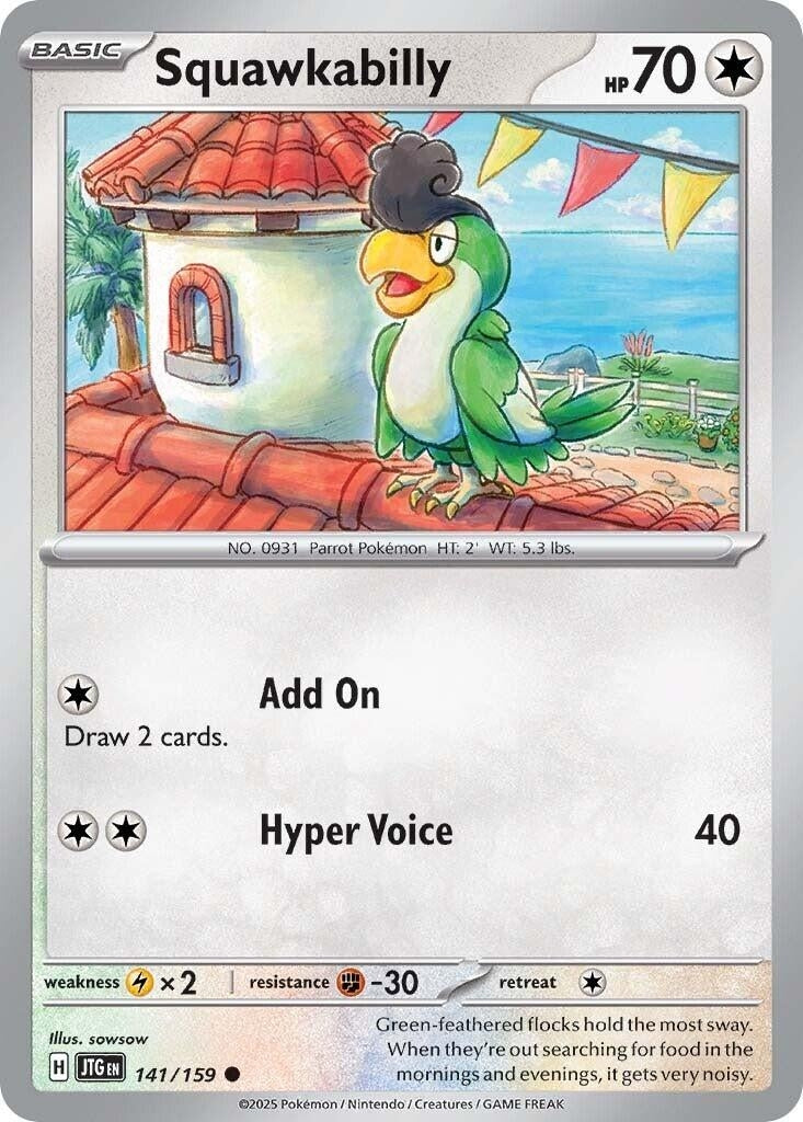 Squawkabilly (141/159) (JTG) – Friendly Collectibles